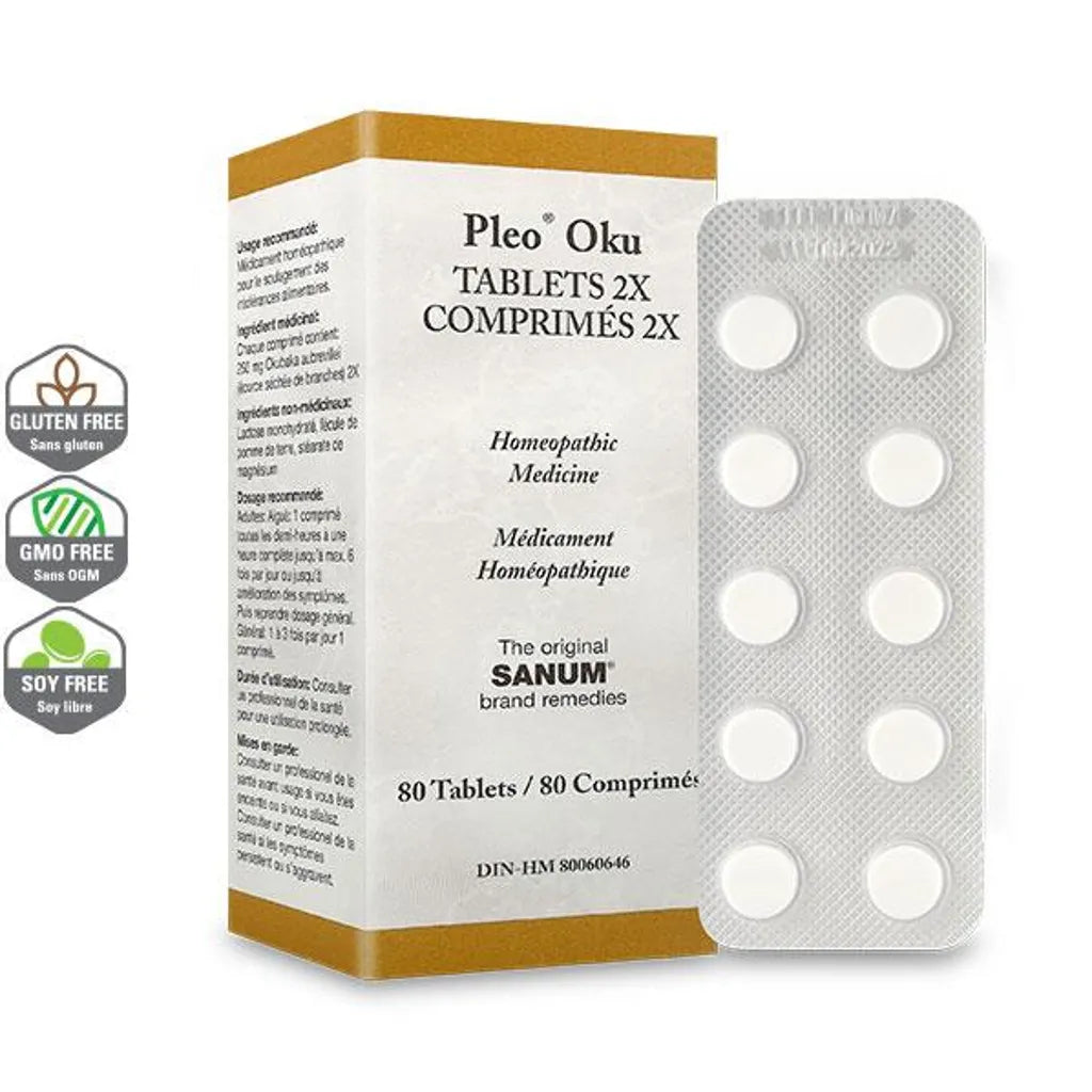 Pleo Oku (Tablets) by Pleo Sanum – Charny Healing