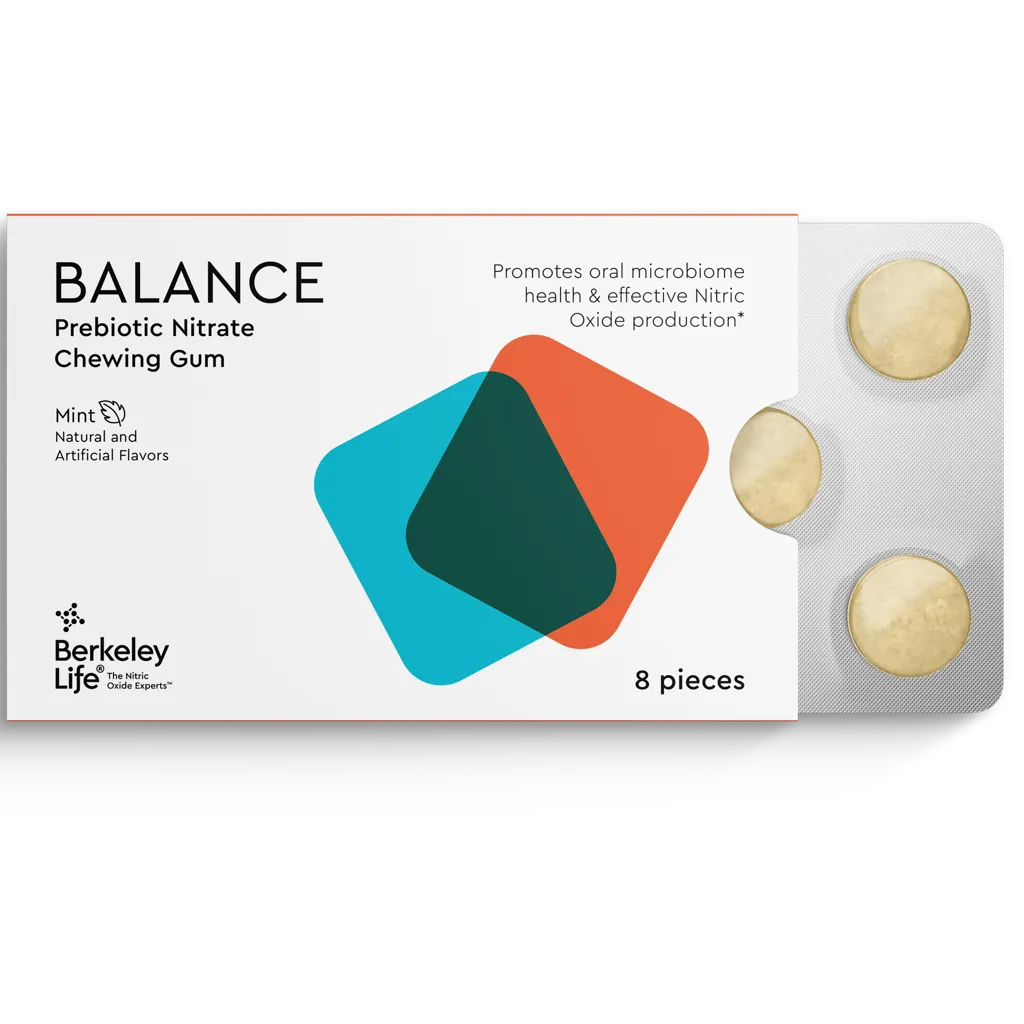 Prebiotic Nitrate Chewing Gum by Berkeley Life Pro – Charny Healing