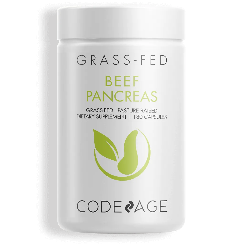 Grass Fed Beef Pancreas by Codeage – Charny Healing