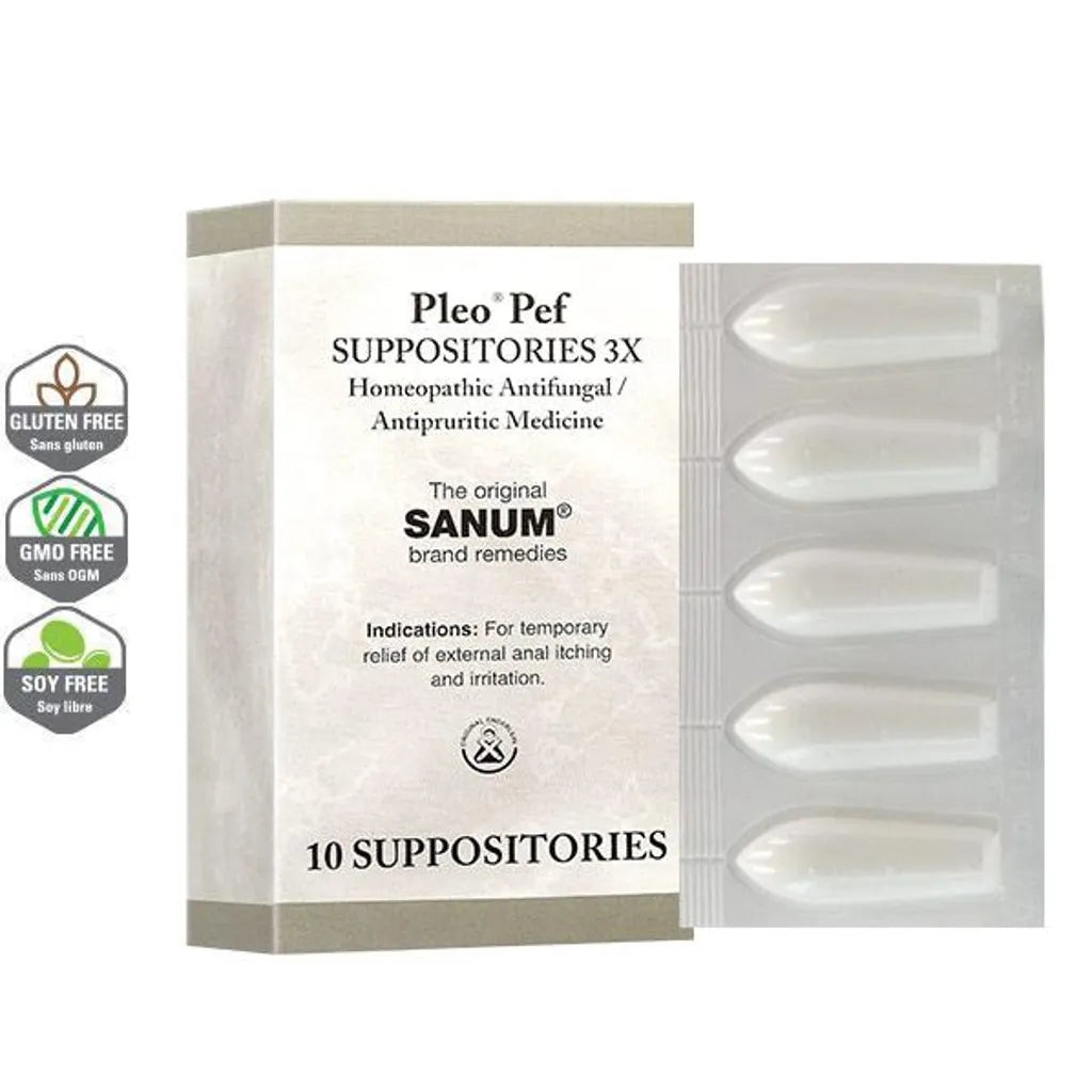 Pleo Pef (Suppositories) by Pleo Sanum – Charny Healing